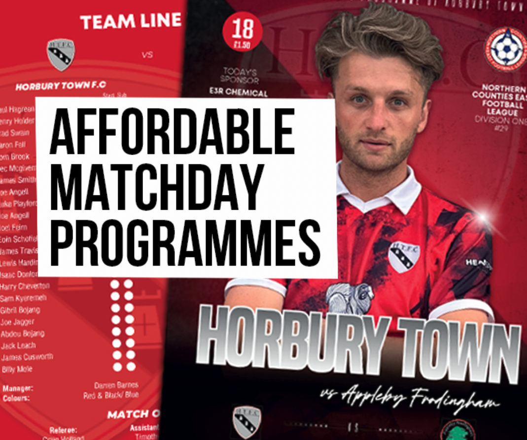 Affordable Matchday Programmes